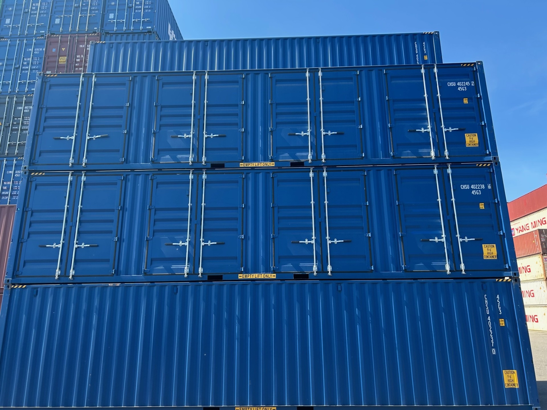 40 Fuß HC Sidedoor - CHS Container DE