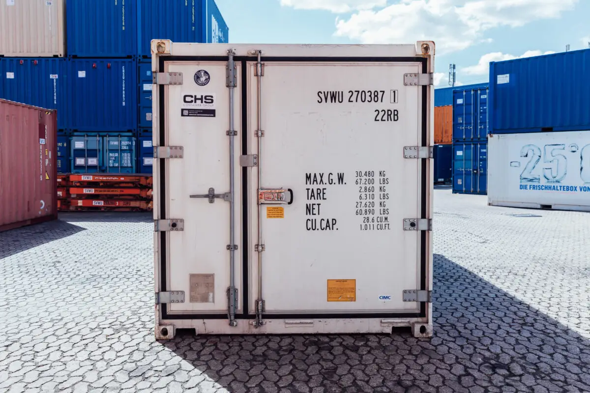 20ft Used Domestic Refrigerated Container - CHS Container Group