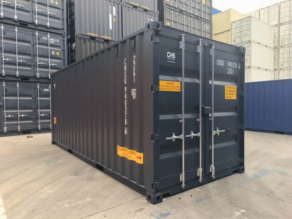 20ft New Double-Door Container - CHS Container Group