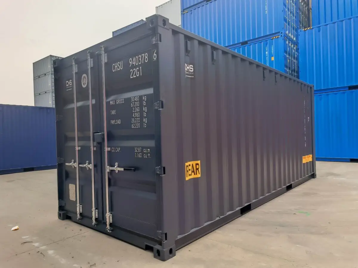 20ft New Double-Door Container - CHS Container Group