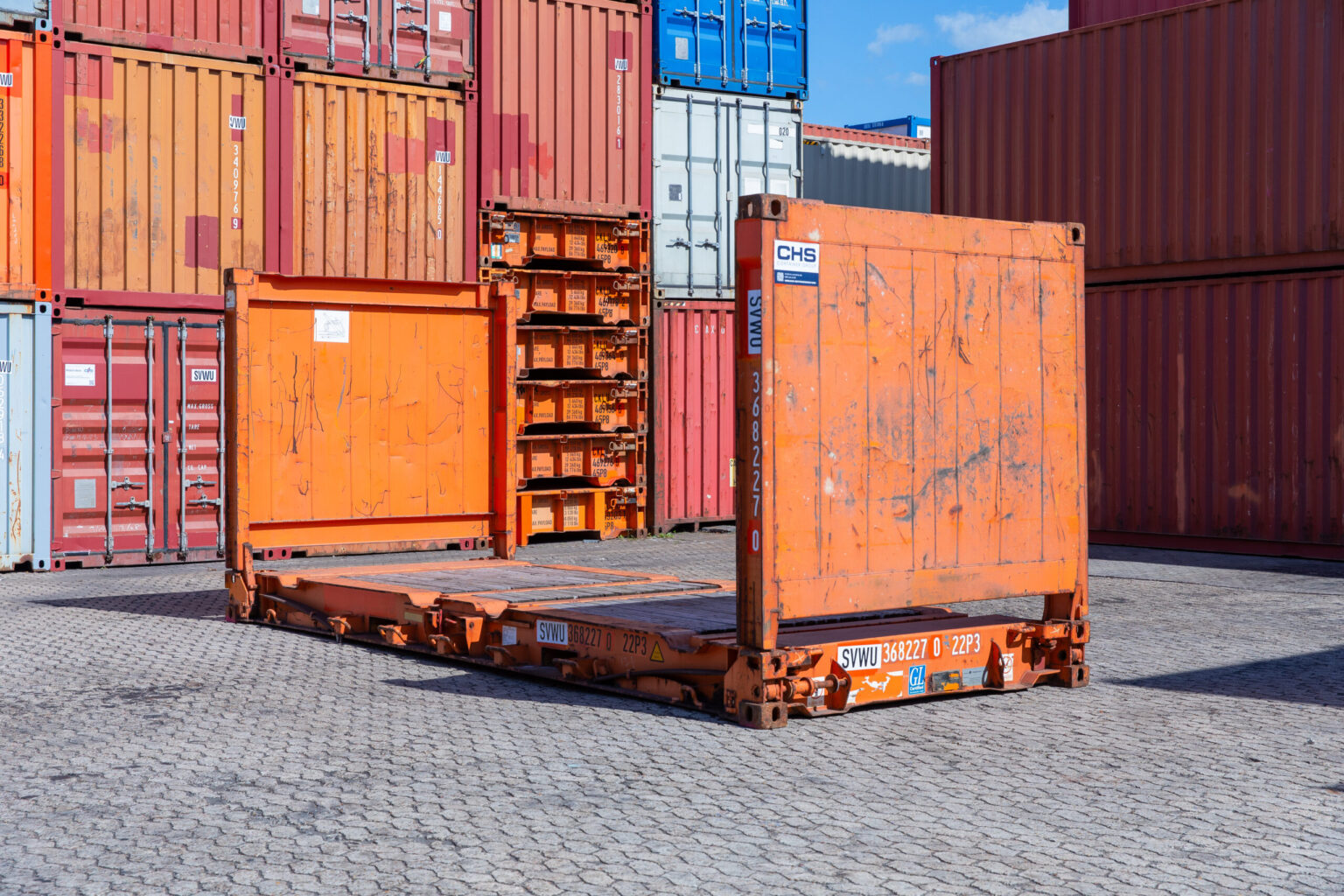 20ft Used Flat-Rack Container - CHS Container Group