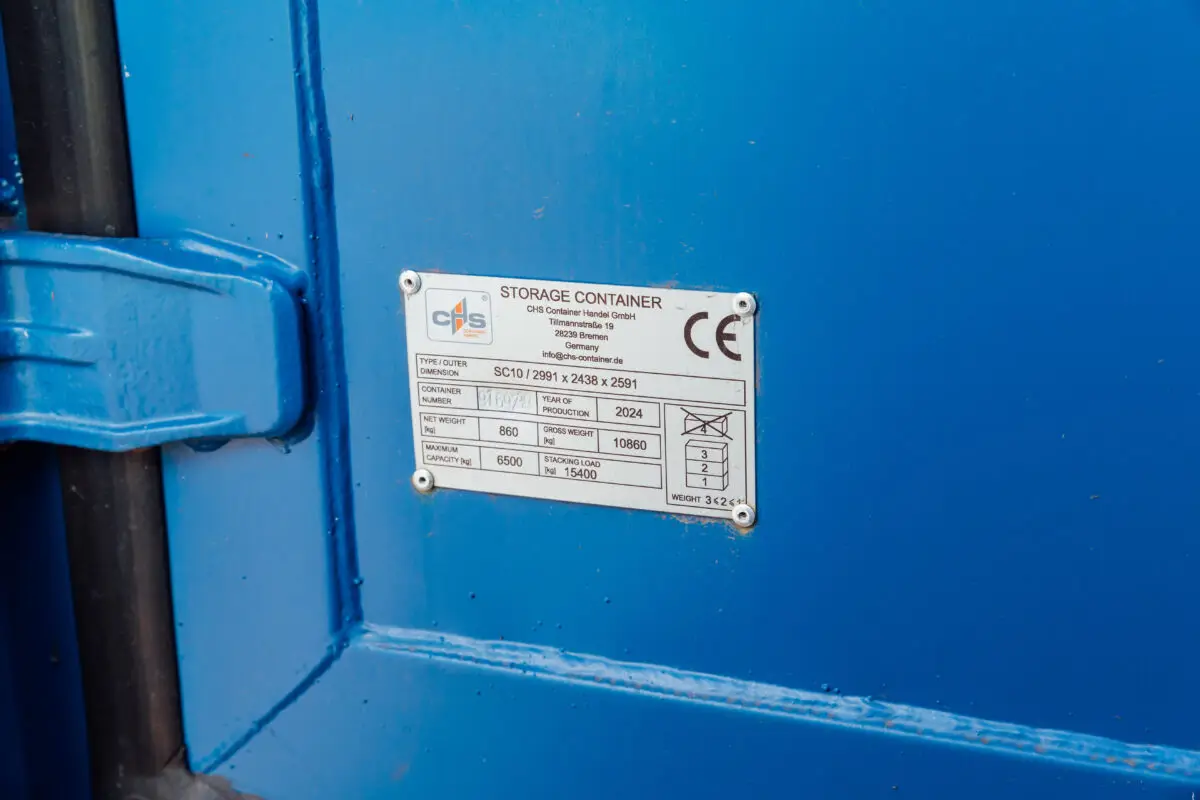 10ft New Shipping Containers For Sale | CHS Container Patagon