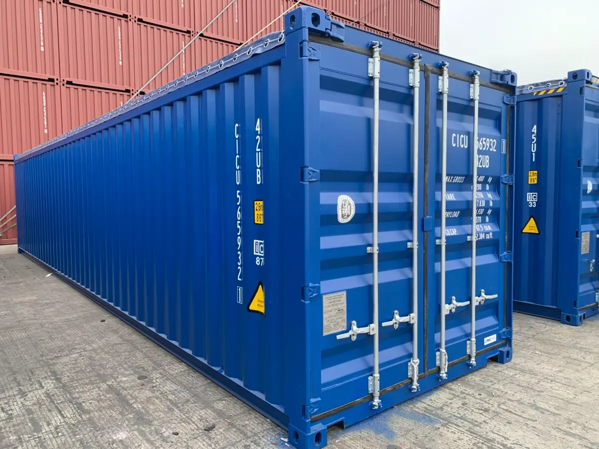 40ft New Open-Top Containers For Sale | CHS Container Group USA